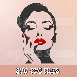 Beautiful Woman Svg Png , Woman Silhouette Svg , Woman Face , Hair Svg ...