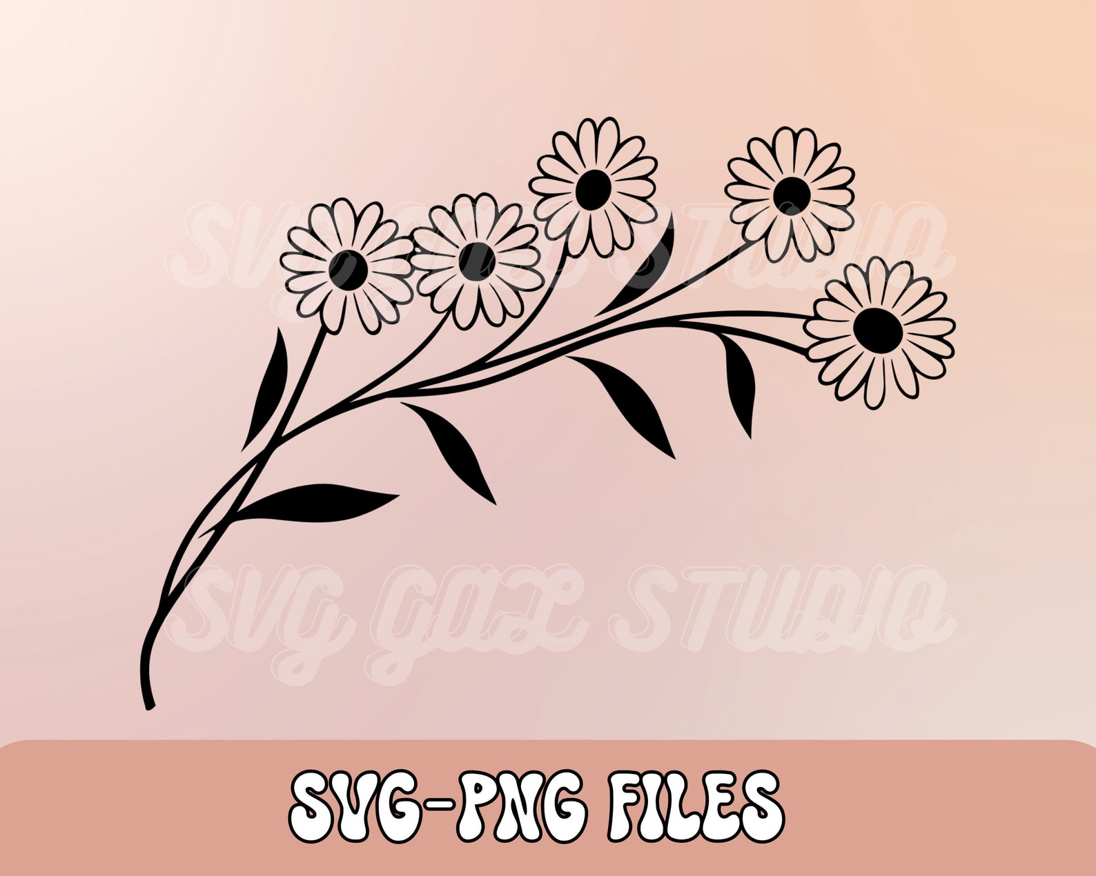 Daisy SVG Bundle, Daisy Flower Svg Files for Cricut, Clipart Cut Files ...
