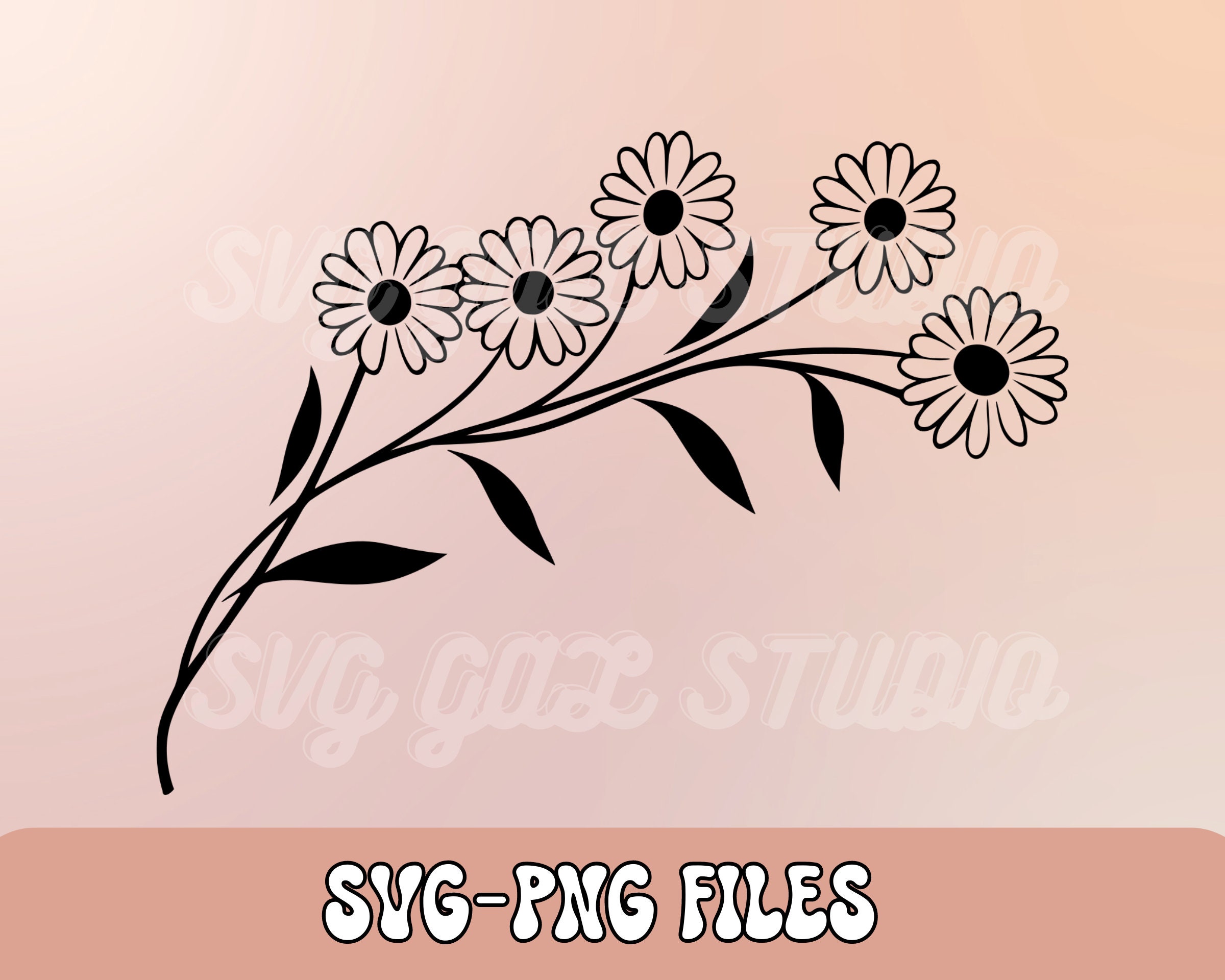 Daisy SVG Bundle, Daisy Flower Svg Files for Cricut, Clipart Cut Files ...