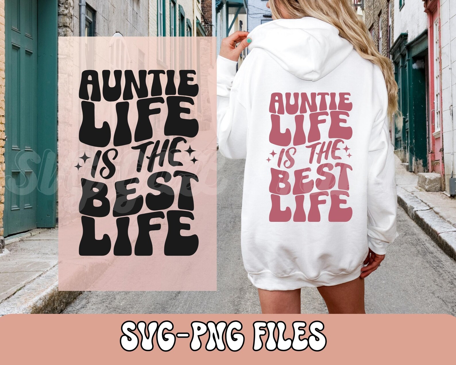 Auntie Life SVG PNG Aunt SVG Auntie Svg Blessed Auntie Svg - Etsy
