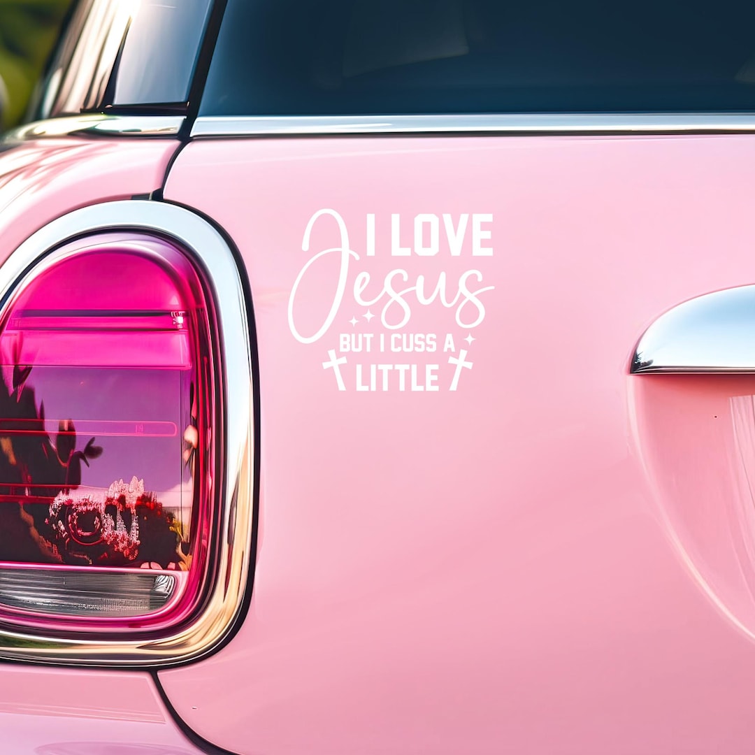 God Car Stickers, Christian Car Decals, Funny Windshield Decal ...