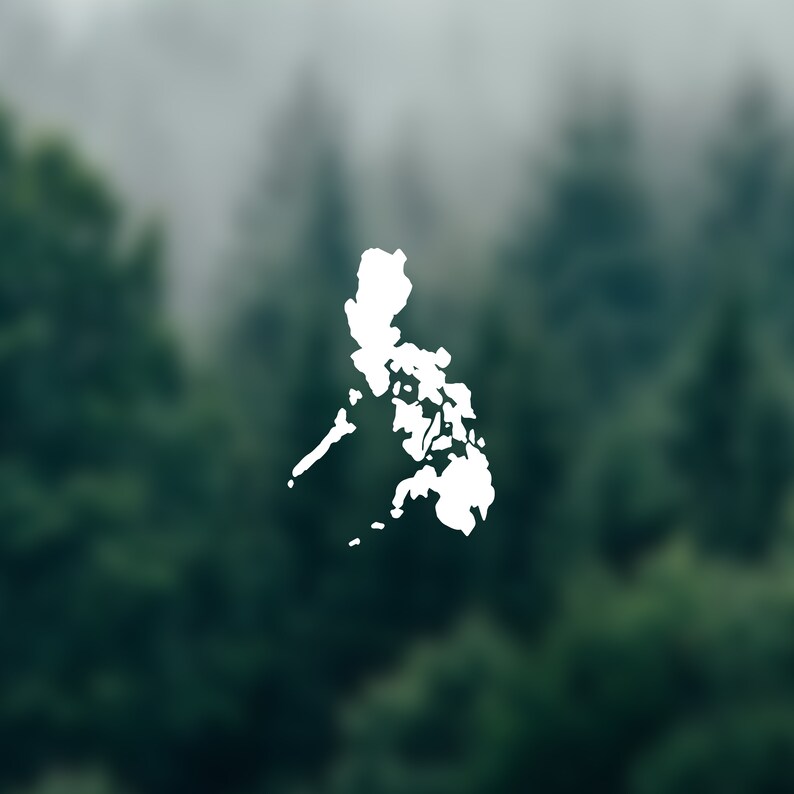 Philippine Map Decals - Etsy Canada