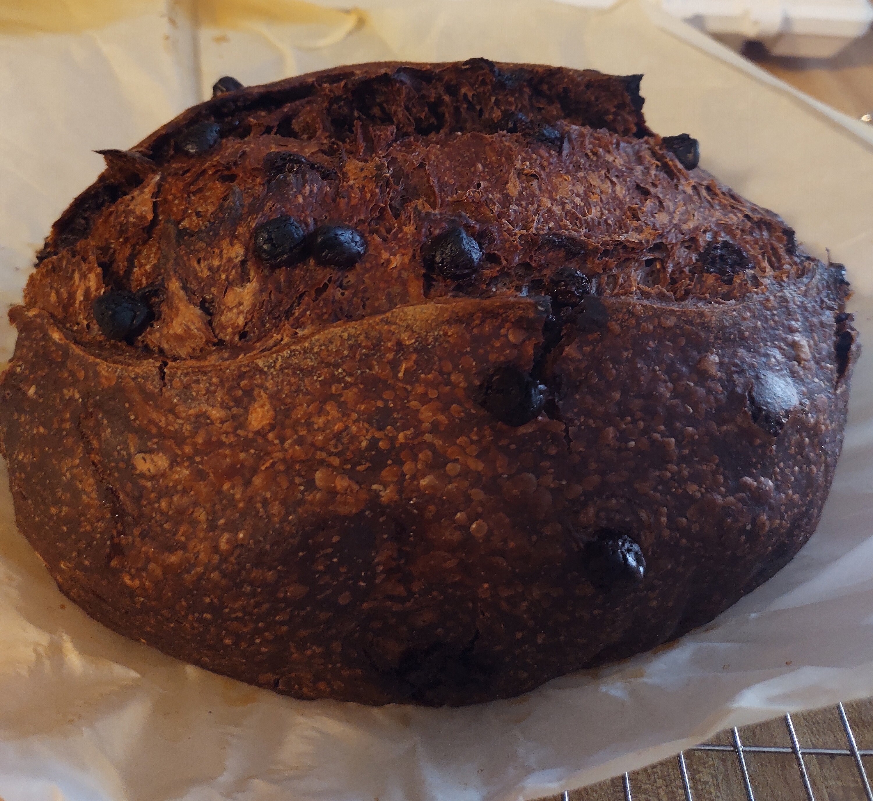 Double Chocolate Sourdough Artisan Bread - Etsy