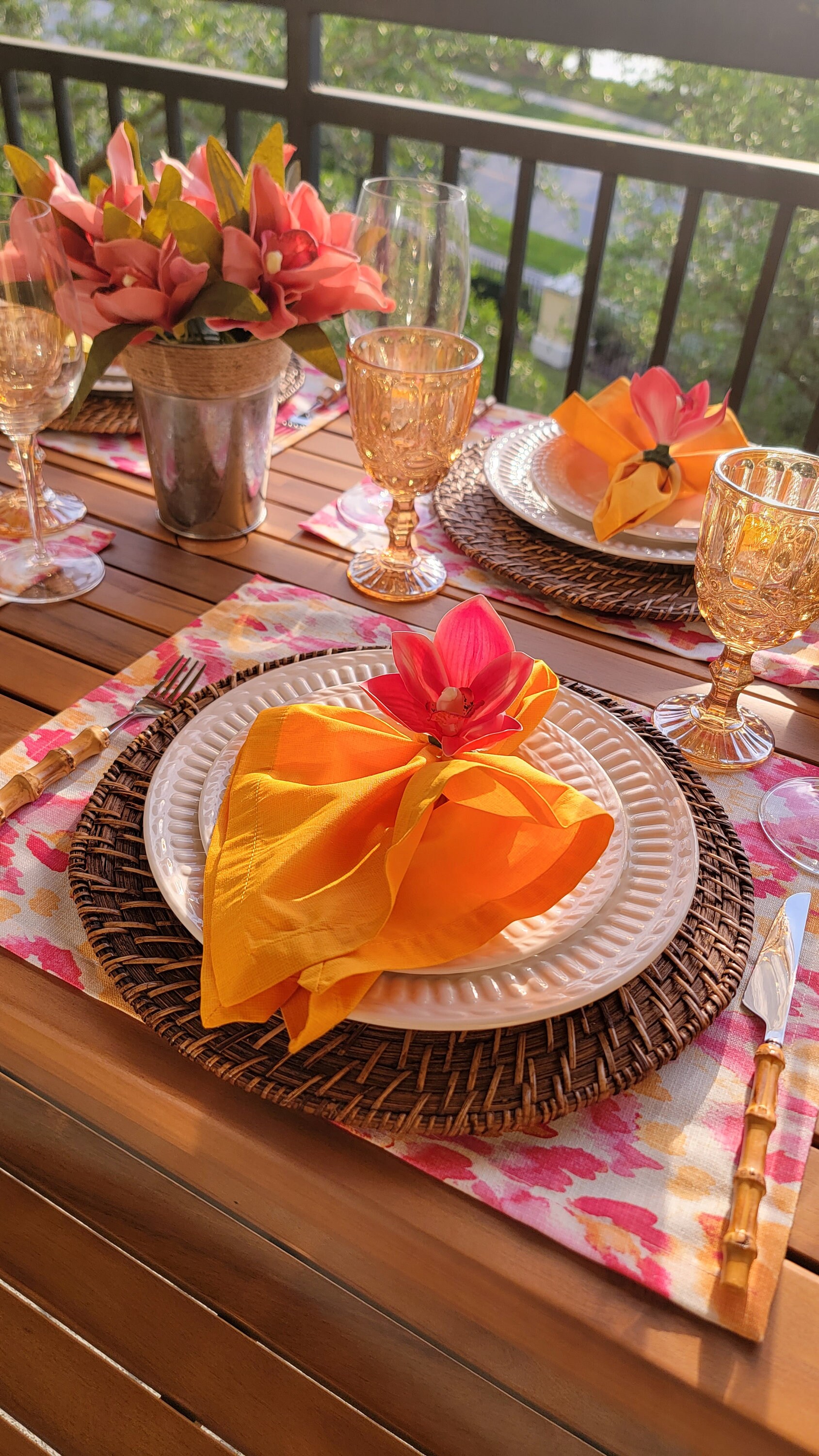 Ikat Table Linen Kit. Create Your Tablescape With Our Placemat, Napkin ...