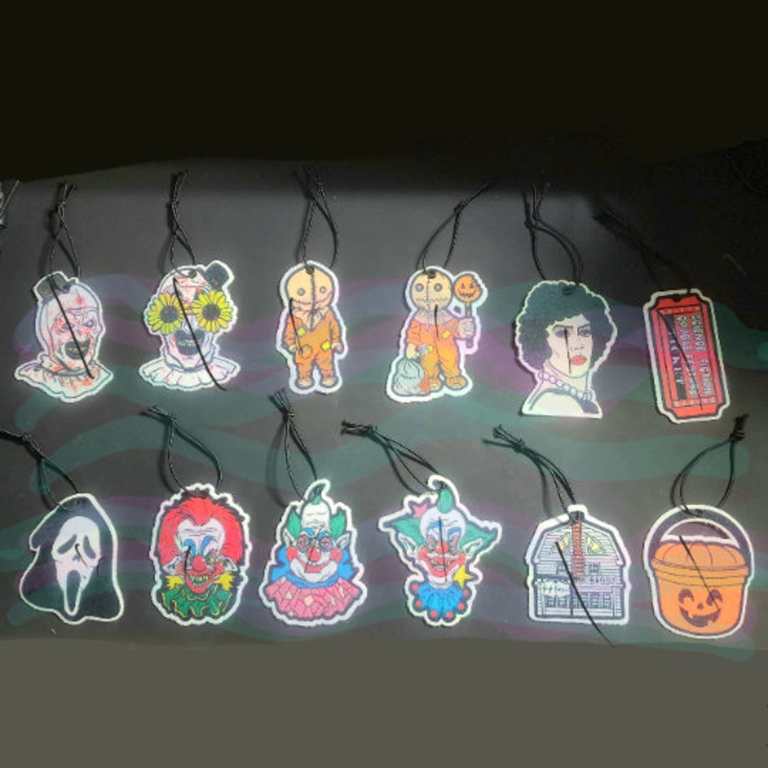 Horror Character Air Freshies for Car Accessories Fragrance Scary ...