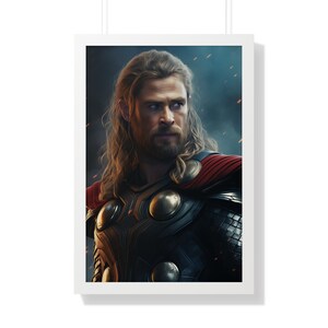 Thor in Asgard Unique Digital File & Printable Superhero Art - Etsy