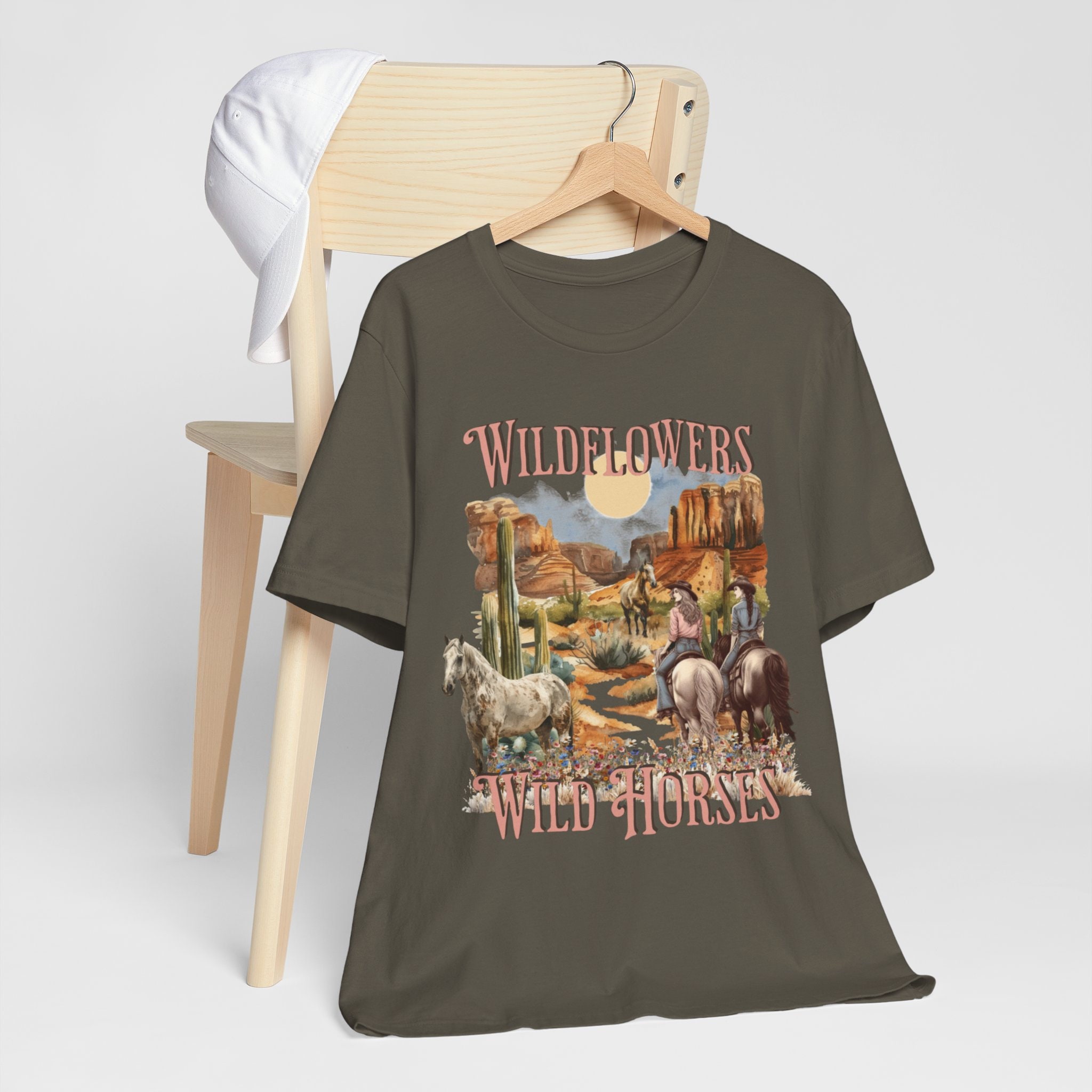 Wild Flowers Wild Horses Tee, Country Concert Shirt, Western Cowgirl ...