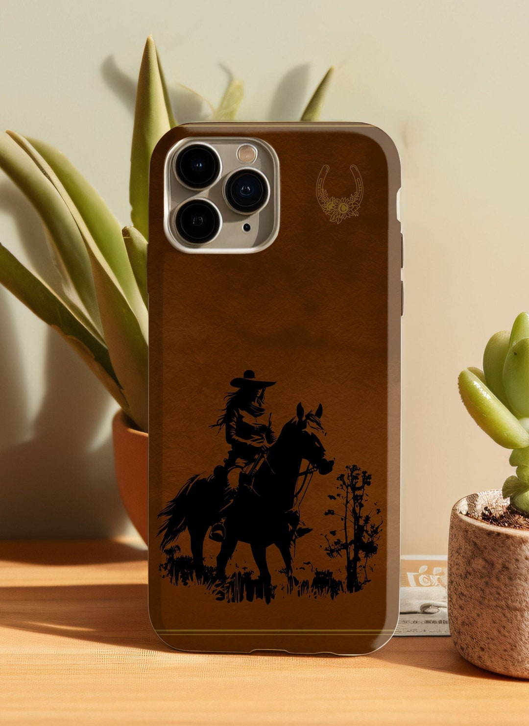 Western Old Wild West Cowgirl, Magsafe Phone Case, for iPhone 15 Pro ...