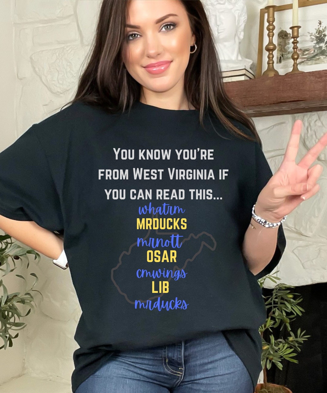 You Know Your From West Virginia Shirt, West Virginia Gifts, Virginia T ...