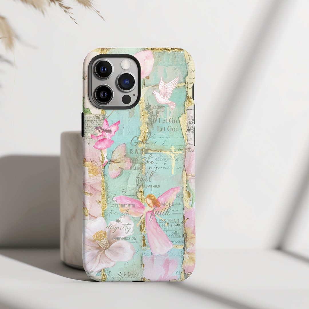 Coquette Collage Phone Case | Angel Phone Case | Girly Pink ...