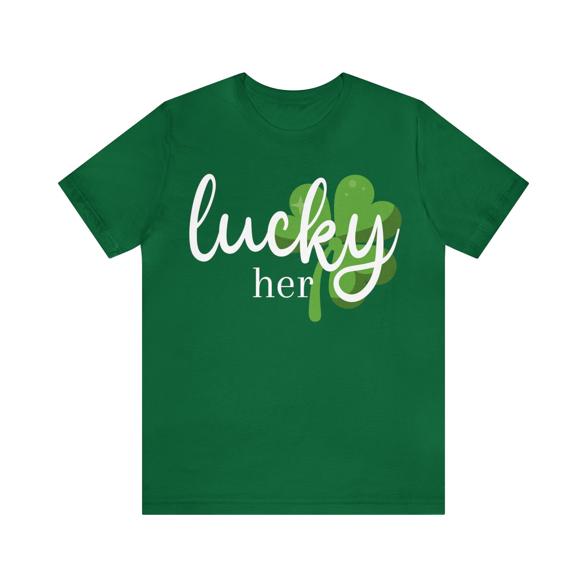 St. Patrick's Day Shamrock Shirts for Couples ,matching Lucky Charm Him ...