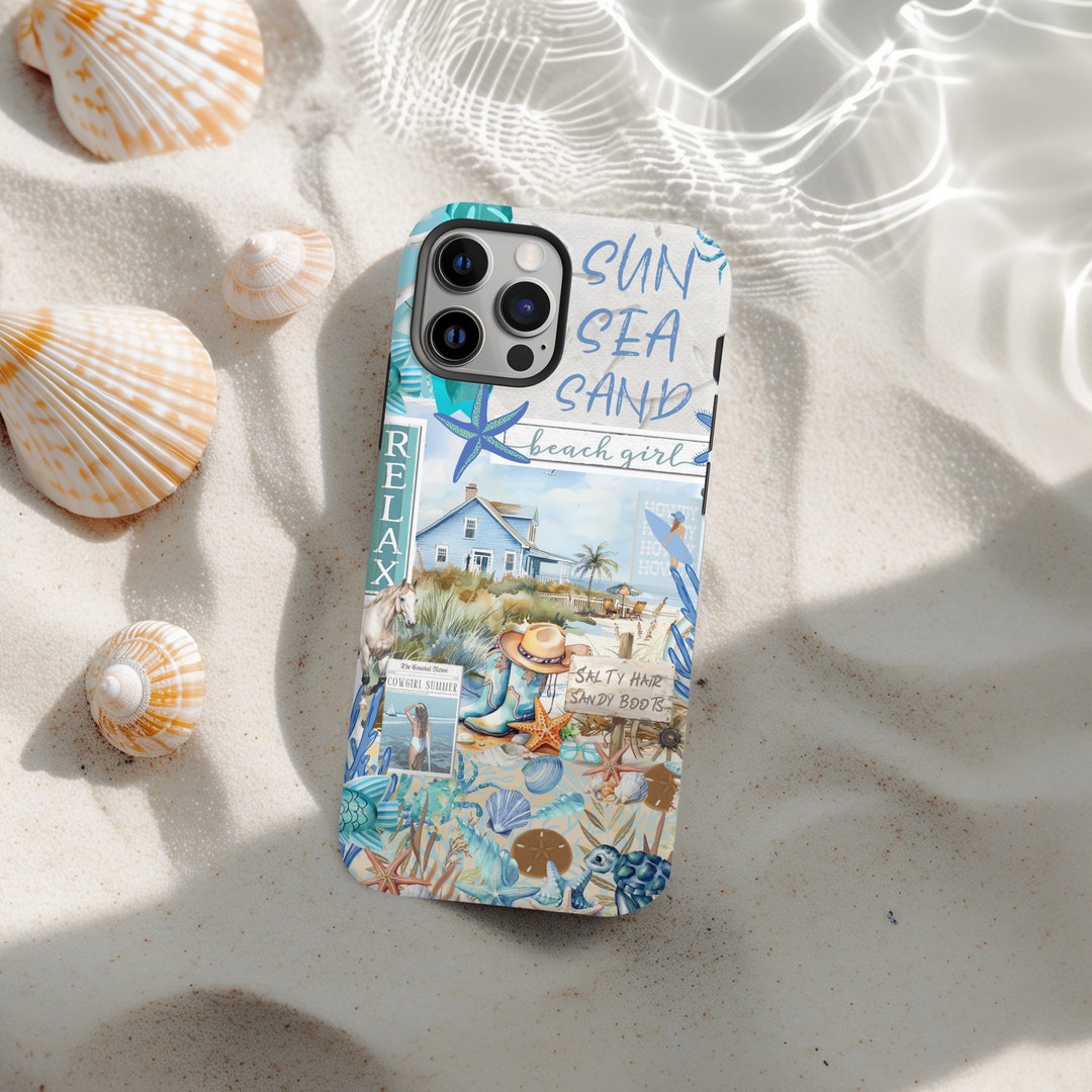 Beach Phone Case | Coastal Cowgirl Phone Case | Western iPhone Case ...