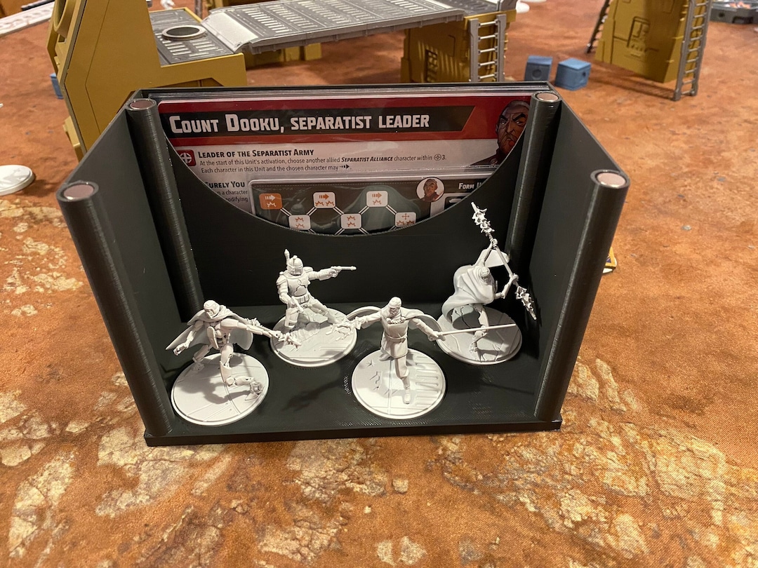 Star Wars Shatterpoint Squad Storage Miniatures and Cards Magnetized ...