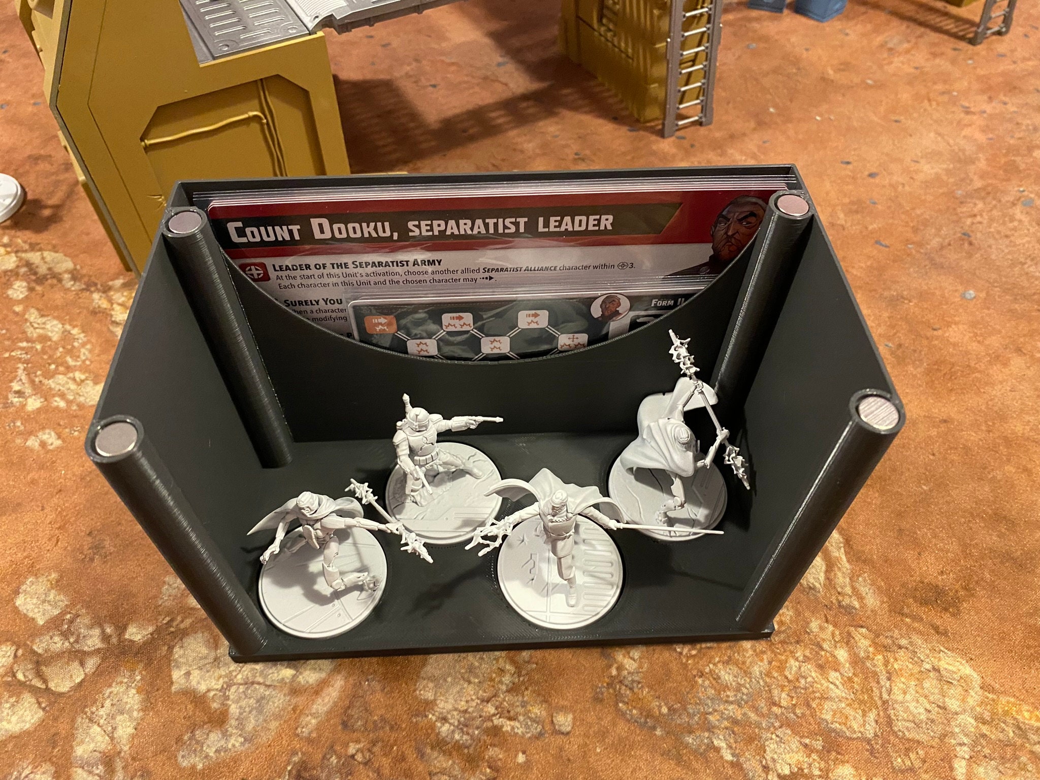 Star Wars Shatterpoint Squad Storage Miniatures and Cards Magnetized ...