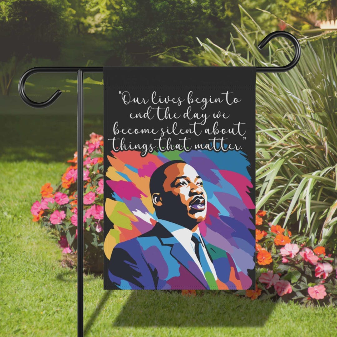 Lawn Signs Progressive Anti Fascism - MLK Quote - Black History Month ...
