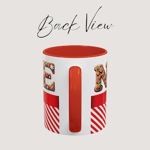 Personalized Gingerbread Mug Custom Mug 11oz or 15 Oz Customized ...