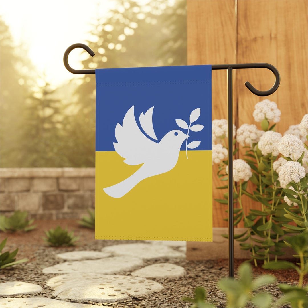 Ukraine Garden Flag, Support Ukraine Yard Banner, Ukrainian House Flag ...