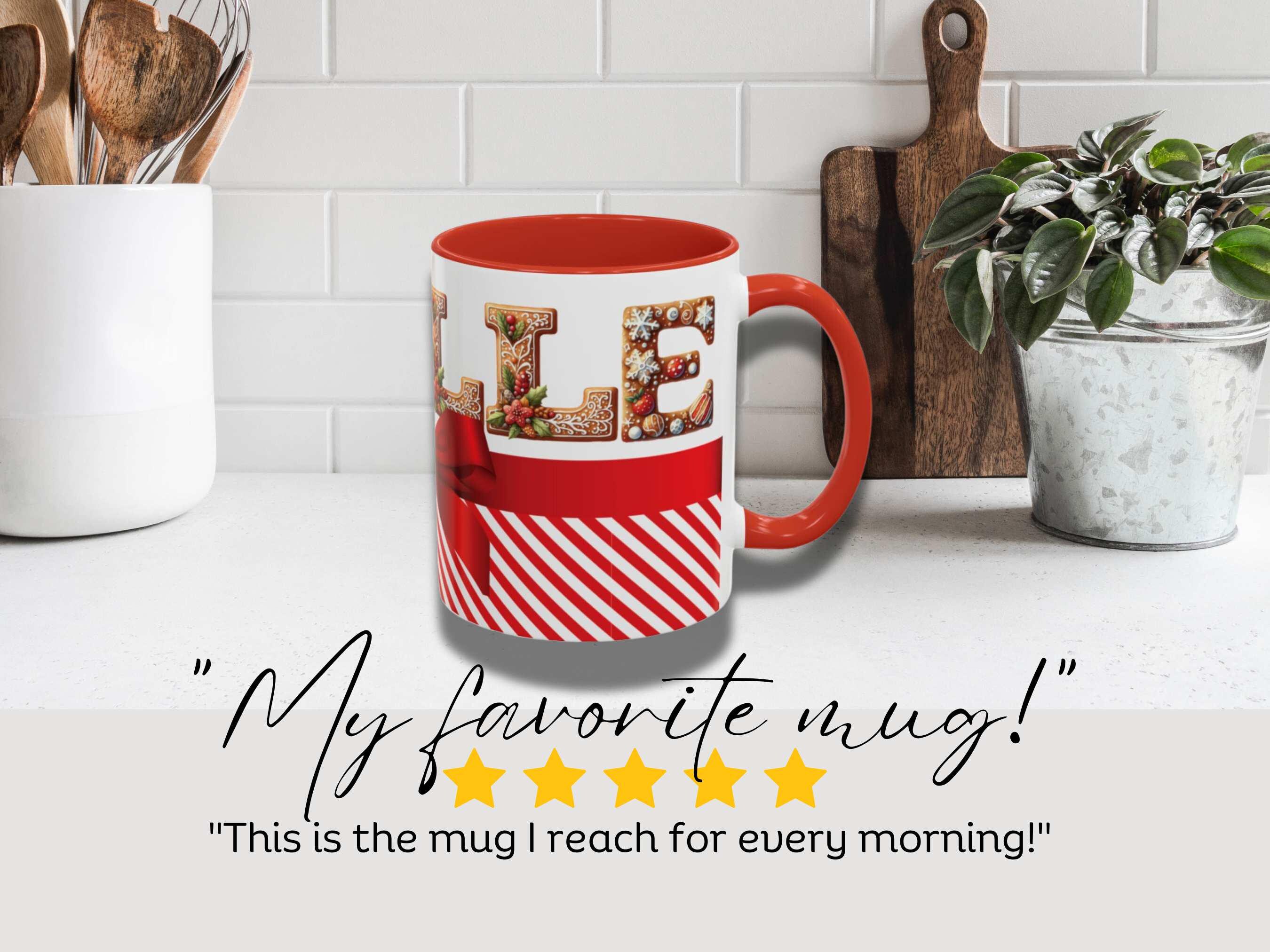 Personalized Gingerbread Mug Custom Mug 11oz or 15 Oz Customized ...