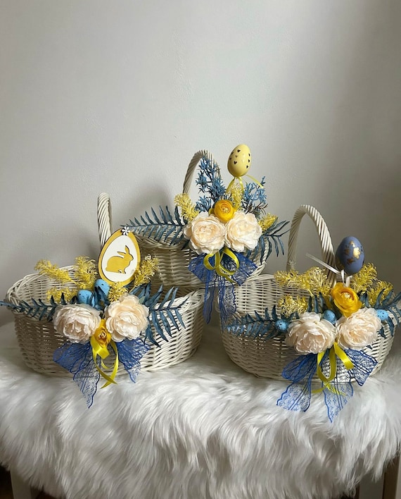 Wicker easter baskets store