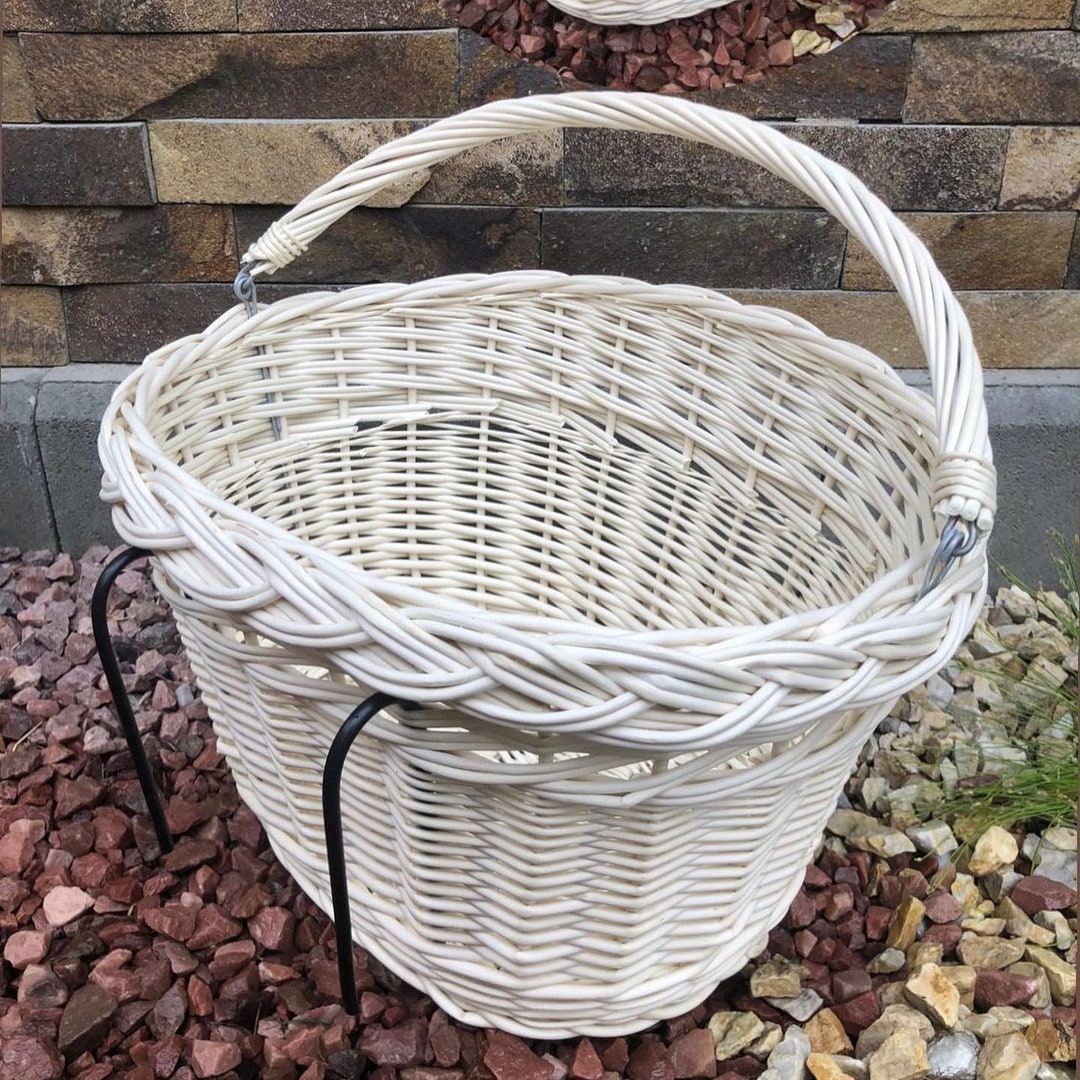 Bicycle Basket, Bike Basket, Front Bicycle Basket , Wicker Basket ...