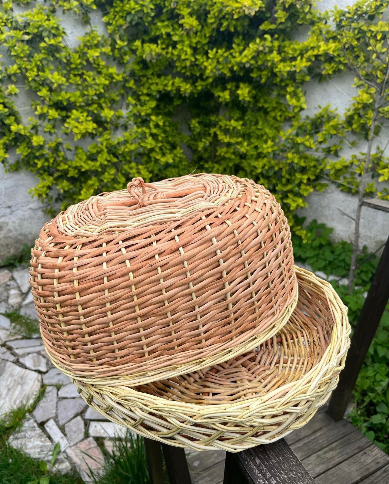 Wicker Bread Basket, Bread Warmer, Bread Box, Bread Pot, Wicker Basket ...