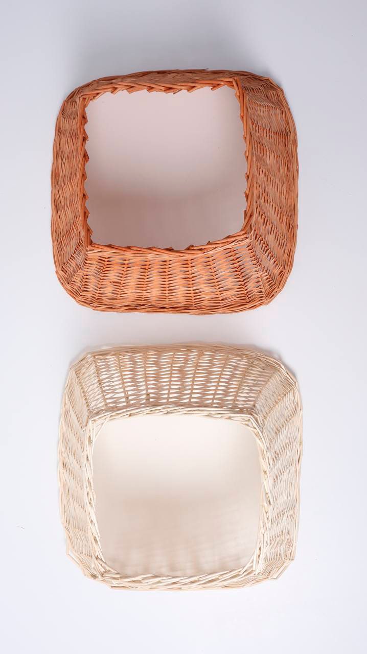 Square Tree Skirt, Christmas Tree Stand, Christmas Tree Skirt, Wicker ...