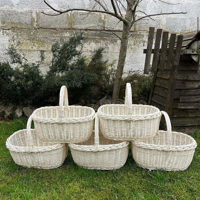 Rustic Basket - Etsy