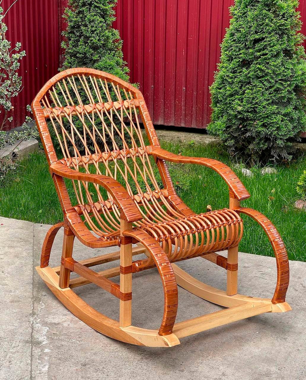 Children's Rocking Chair Made of Vines, Swing Chair, Childs Wicker ...