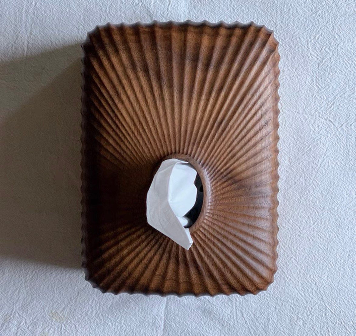 Designer Tissue Box luxury Tissue Box natural Solid Wood Tissue Box ...