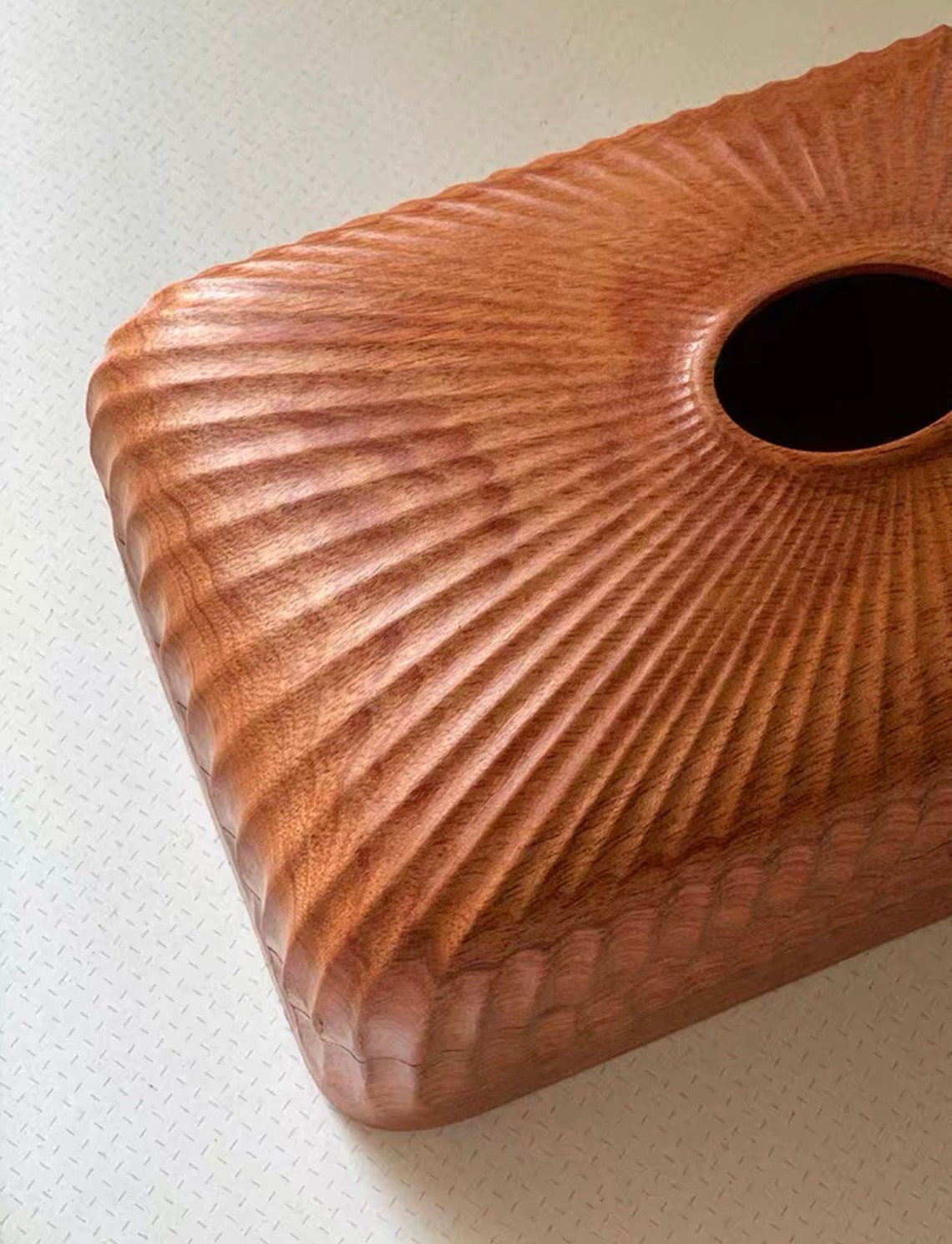 Designer Tissue Box luxury Tissue Box natural Solid Wood Tissue Box ...