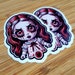 Annabelle Doll Inspired Stickers x2 - Etsy