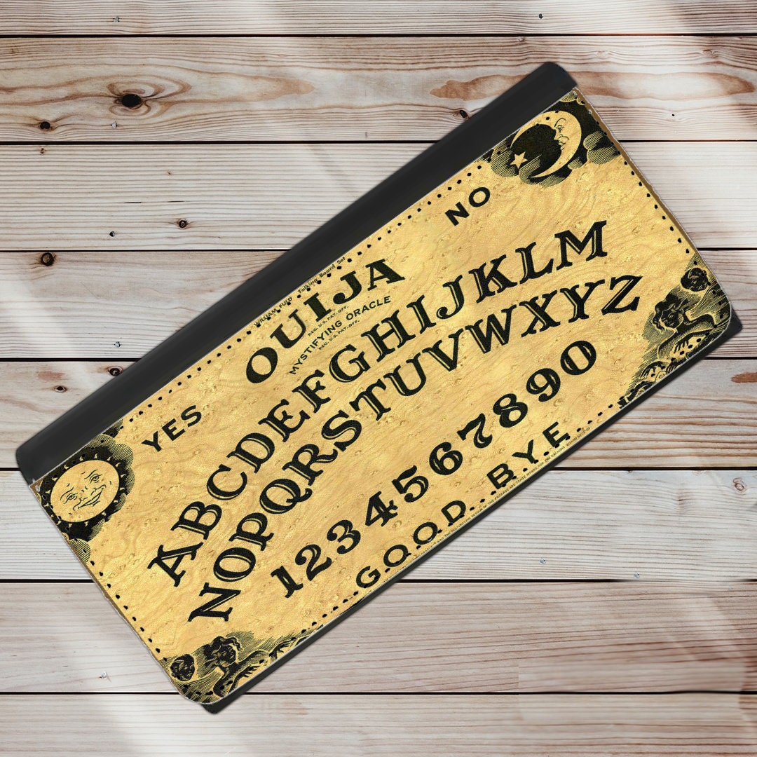 Wome's Wallet Chain Purse, Trifold Wallet, Spirit Board Purse Ouija ...
