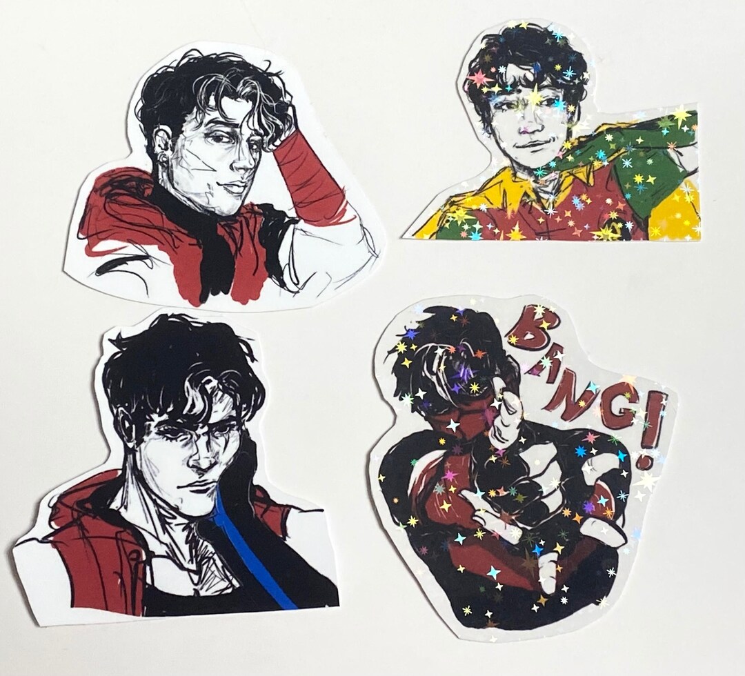 Holographic Red Hood Jason Todd Stickers - Etsy Canada