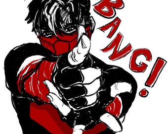 Jason Todd Red Hood Comfort Character Letter - Etsy