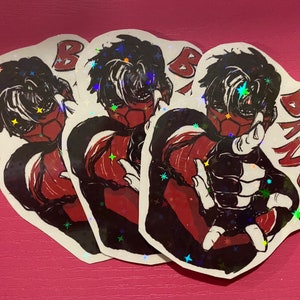 Holographic Red Hood Jason Todd Stickers - Etsy