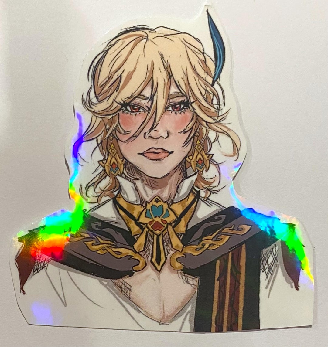 Big Kaveh Genshin Sticker, Decal (holographic!) - Etsy