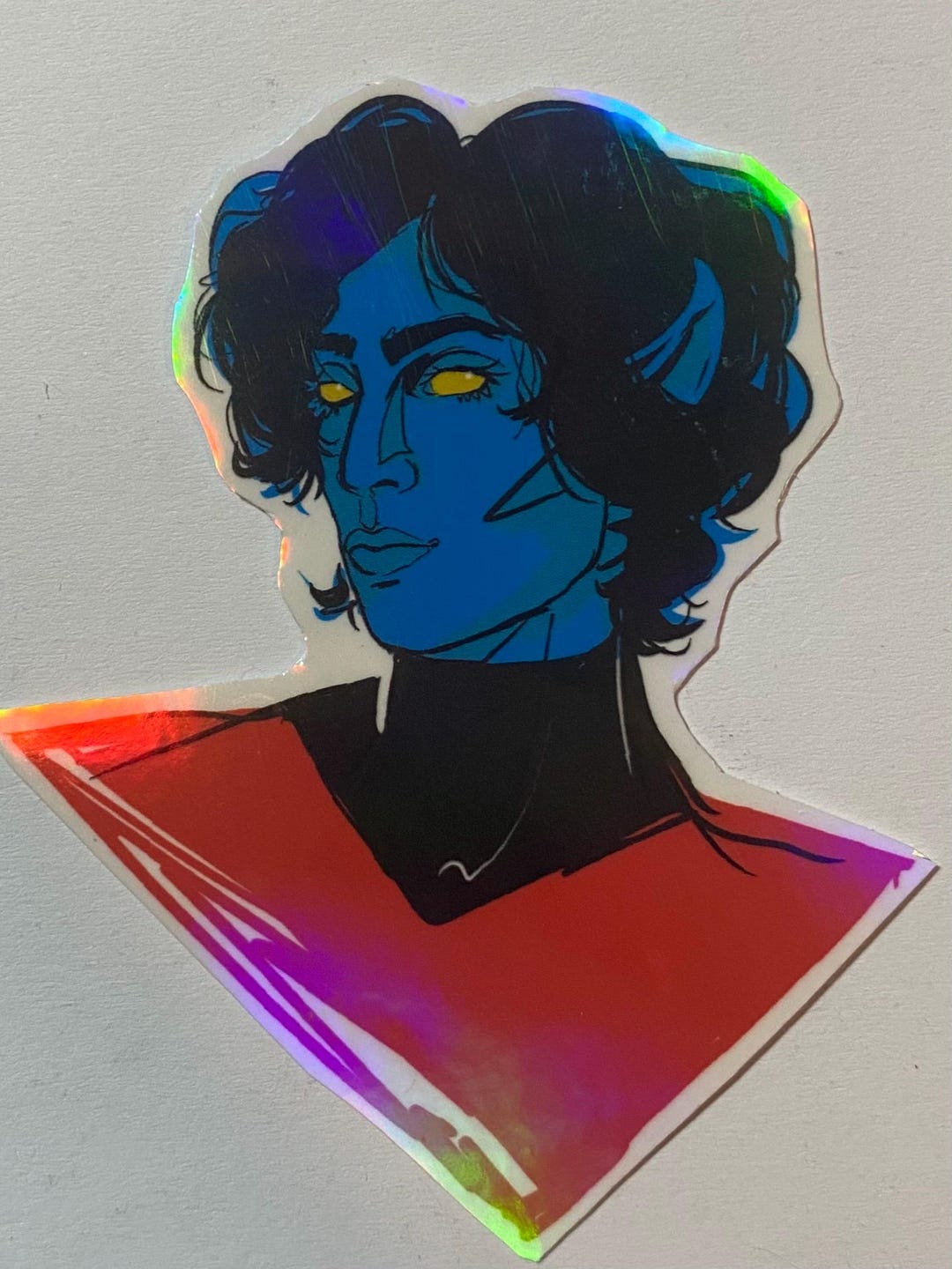 Nightcrawler Sticker Holographic - Etsy UK