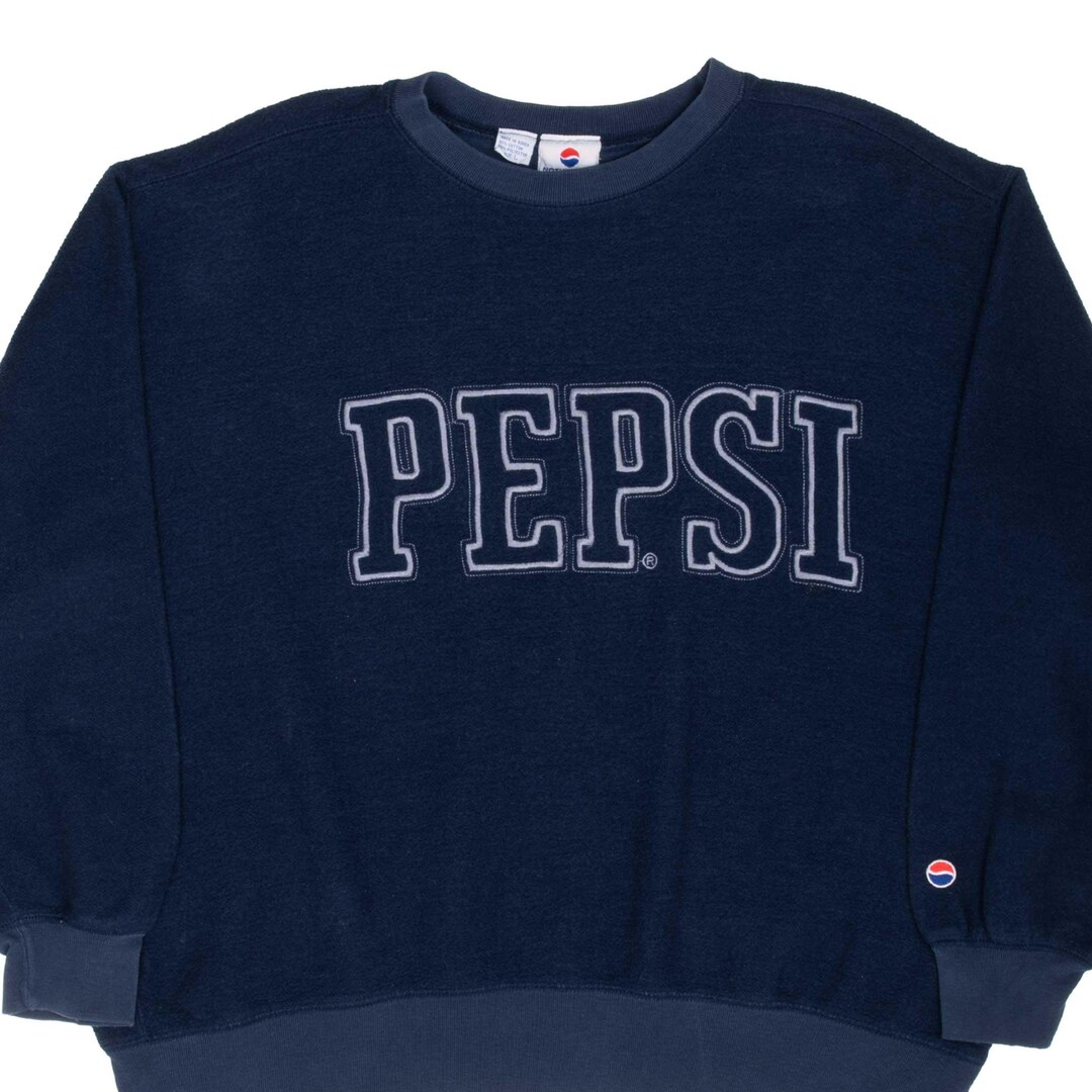Vintage Pepsi Cola Blue Sweatshirt 1990s Large - Etsy