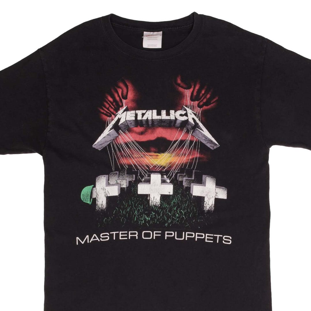 Vintage Metallica Master of Puppets Tee Shirt 2007 Size Medium - Etsy