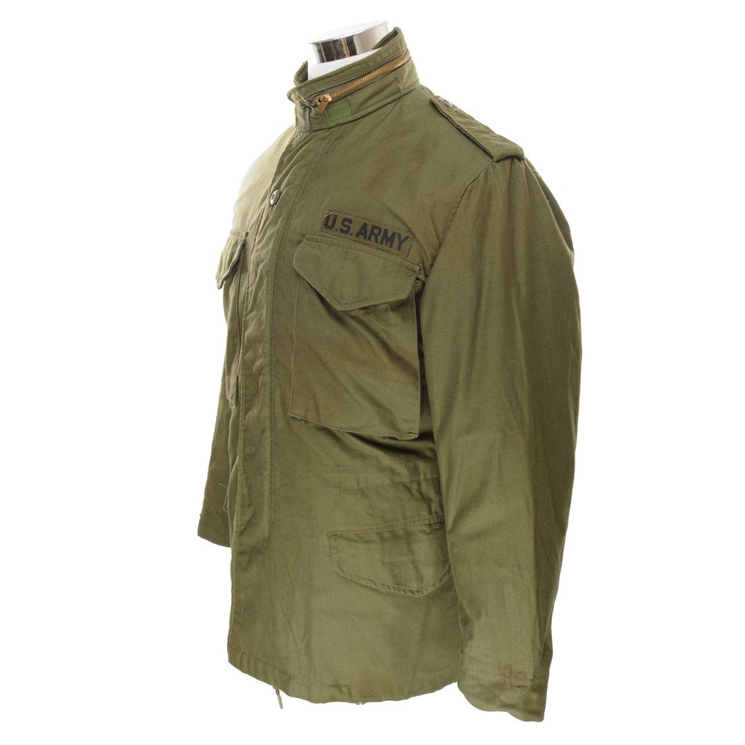 Vintage Us Army M-1965 M65 Field Jacket 1981 Size Xs Xsmall Regular - Etsy