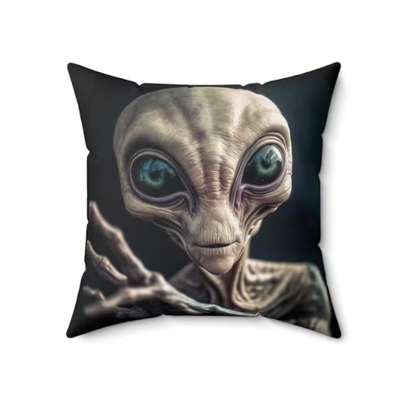 Alien Pillow - Etsy