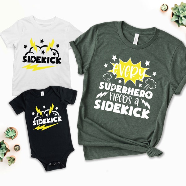 Superhero Sidekick - Etsy