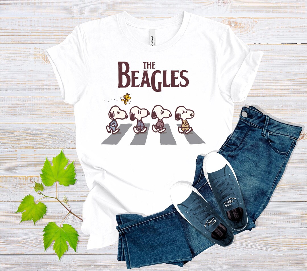The Beagles Shirt, Snoopy Shirt, Abbey Road Inspired Shirt, Christmas ...