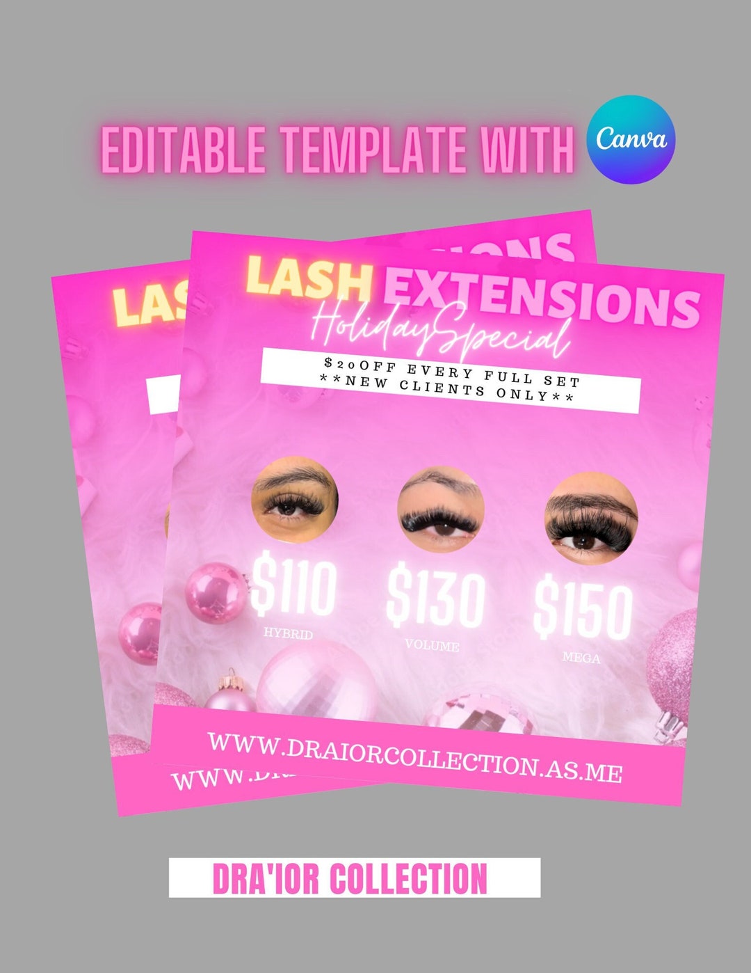LASH FLYER Lash Sale Flyer Social Media Flyer Book Now - Etsy