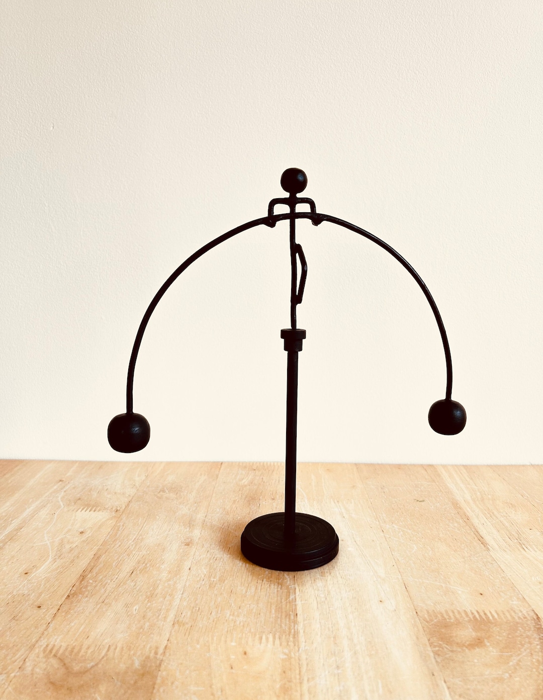 Balancing Sculpture, Metal Balancer, Tightrope Walker, Rope Walker ...