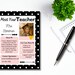 EDITABLE Meet the Teacher Template Meet the Teacher Polka Dot Template ...