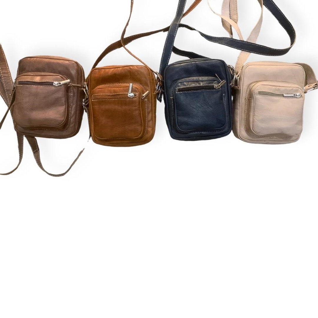 Vintage Genuine Leather Shoulder Bag for Women & Men 12/20 CM - Etsy