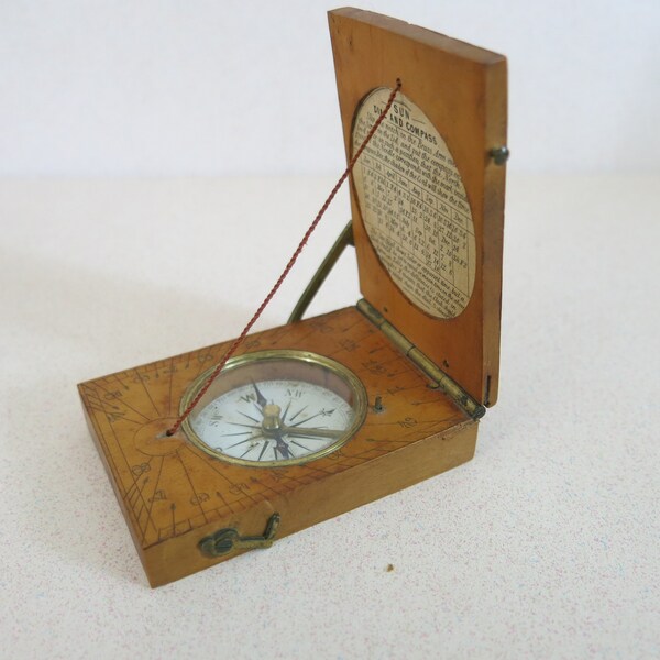 Wooden Sundial - Etsy