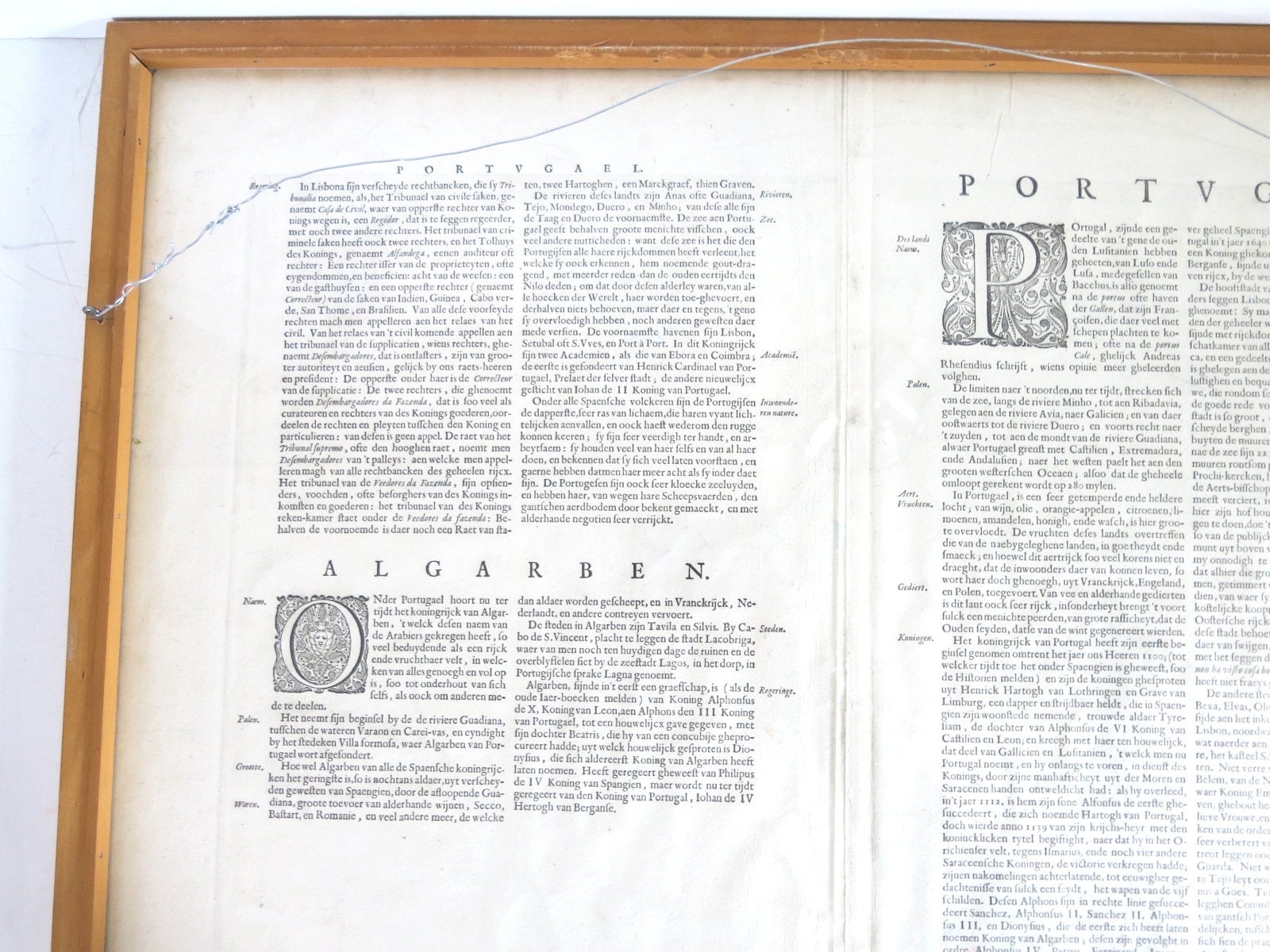 1635 Map Fernando Alvaro Seco Portugallia Et Algarbia Qua Olium ...