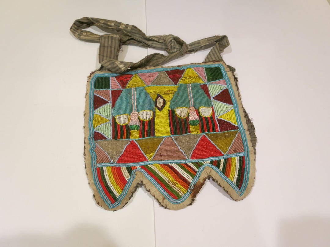 Yoruba Beaded Panel Bag Nigerian Purse - Etsy